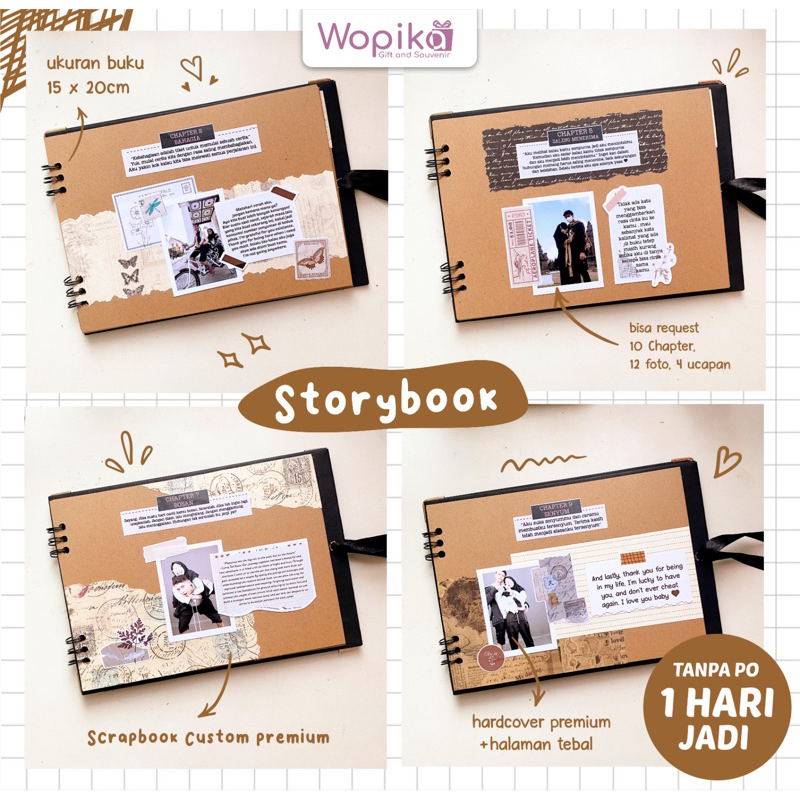Jual STORY BOOK PREMIUM original by Wopika Creative | Shopee Indonesia