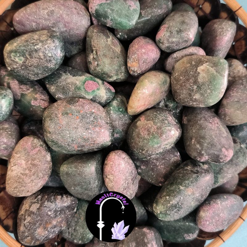 Jual Ruby Zoisite Anyolite Big Tumble HQ UV Reaction Super | Shopee ...