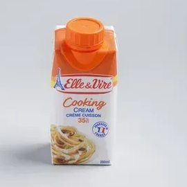 Jual ELLE & VIRE COOKING CREAM 200ML, KRIM KENTAL UNTUK MASAKAN, KUE ...