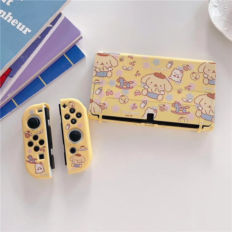 Jual Cartoon Sanrio Pom Pom Purin TPU Soft Protective Case for Nintendo ...
