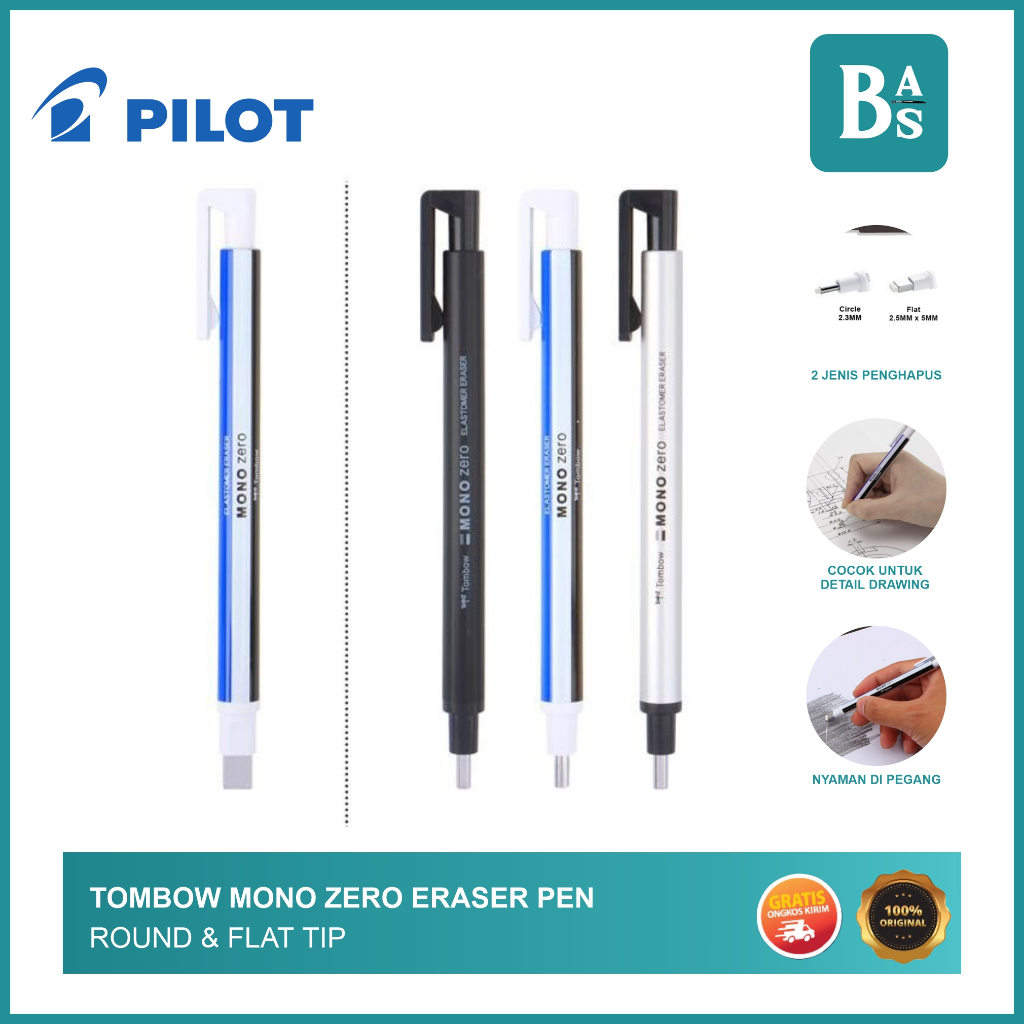 Jual Tombow Mono Zero Eraser Pen Fine Rubber Tip | Shopee Indonesia