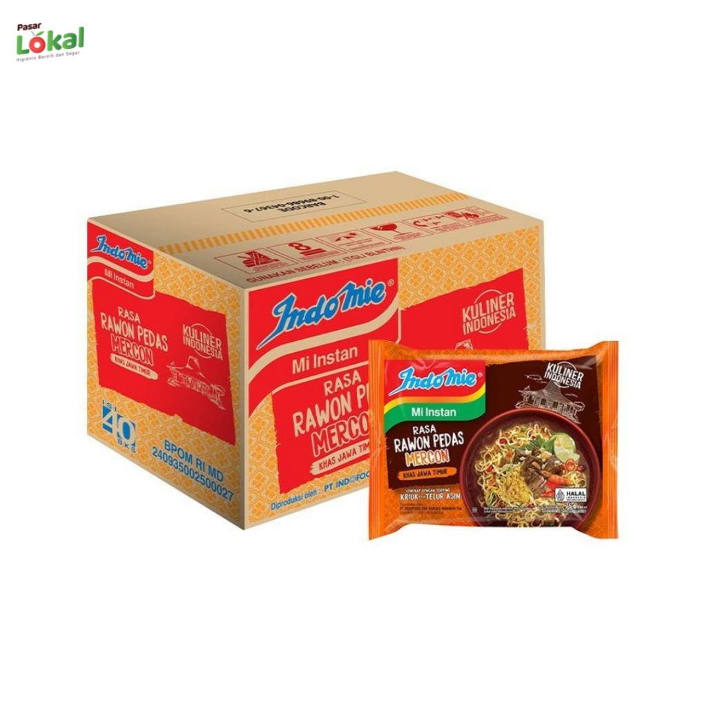 Jual Mie Instant Indomie Rawon Pedas Mercon Shopee Indonesia