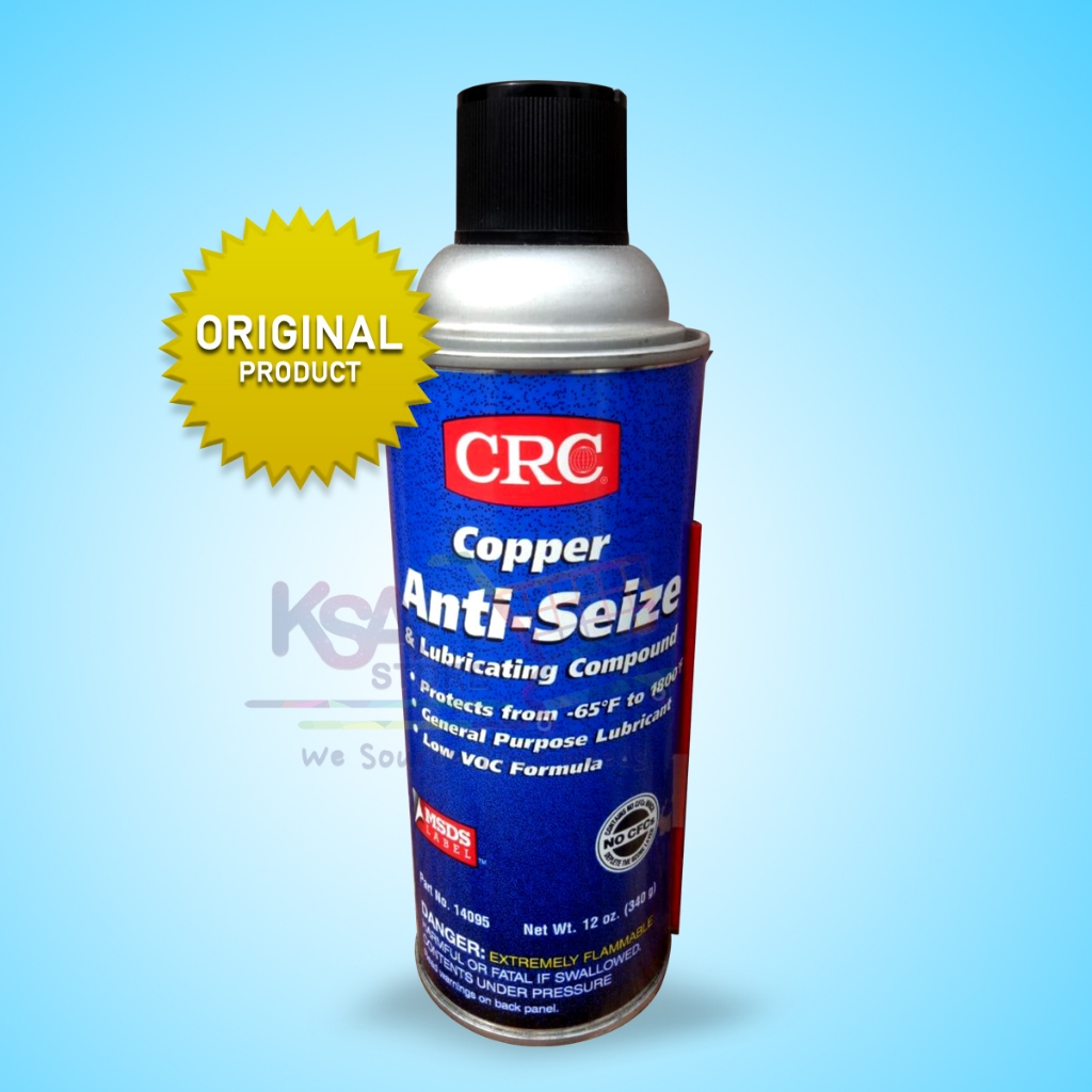 Jual CRC ANTI SEIZE & LUBRICATING COMPOUND COPPER SPRAY 12 OZ (14095) | Shopee Indonesia
