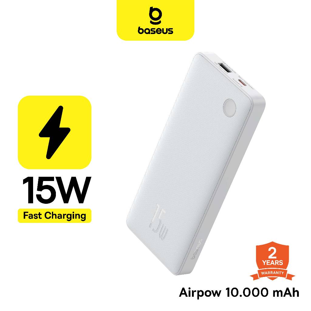 Jual BASEUS Powerbank 10000mAh 15W Airpow Lite Cosmic Black - Garansi 2 ...