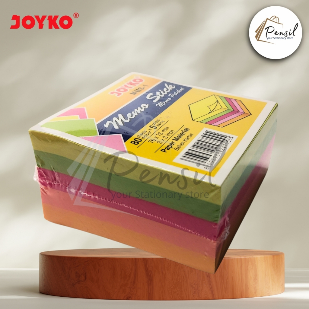 Jual Sticky Notes Joyko/Memo Stick /Memo Pelekat Joyko MMS-1 (Repacking ...