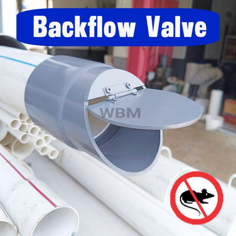 Jual Backflow valve pvc 3 inchi Back Flow | Shopee Indonesia
