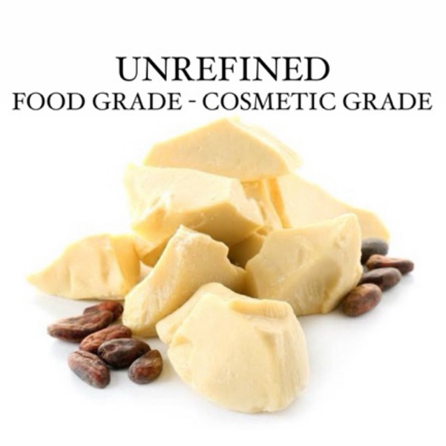 Jual BUY10GET1 FREE Unrefined original organic cocoa butter acap oleum ...