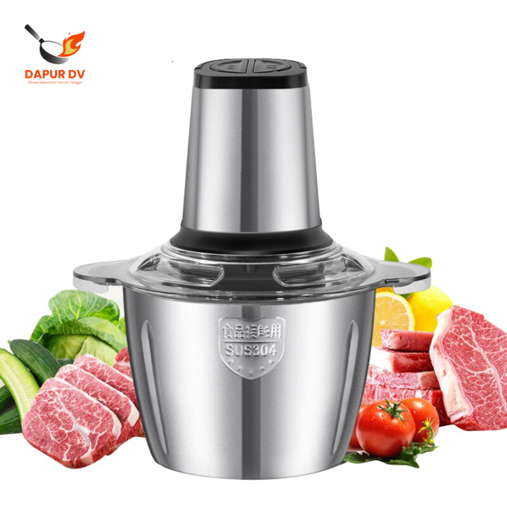 Jual Chopper Blender daging penggiling Meat Blender Elektrik Stainless ...