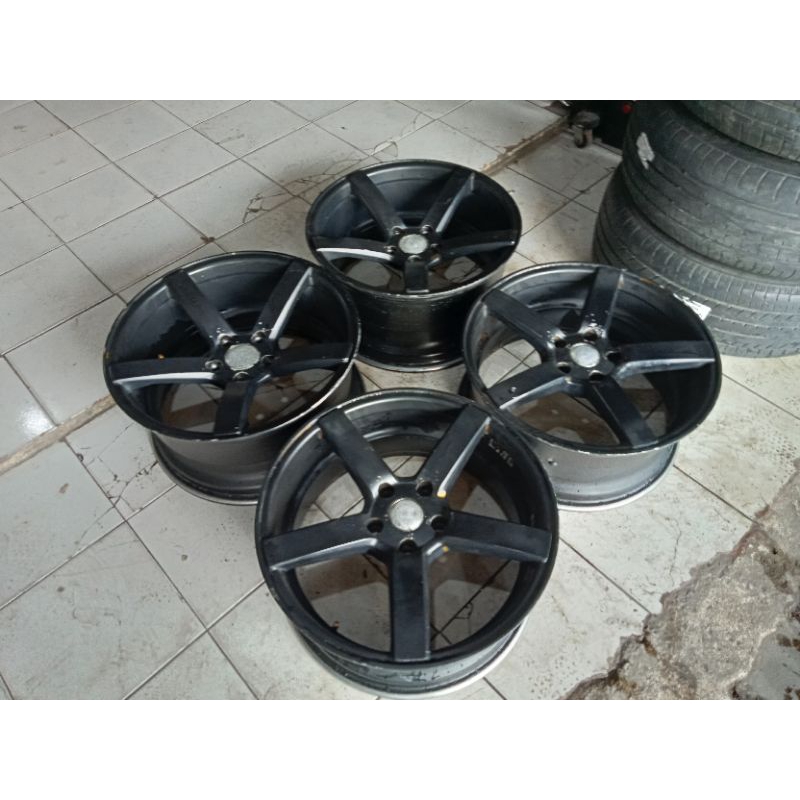 Jual Velg seken Vossen Ring 18 lebar 8/9 pcd 5x114 | Shopee Indonesia