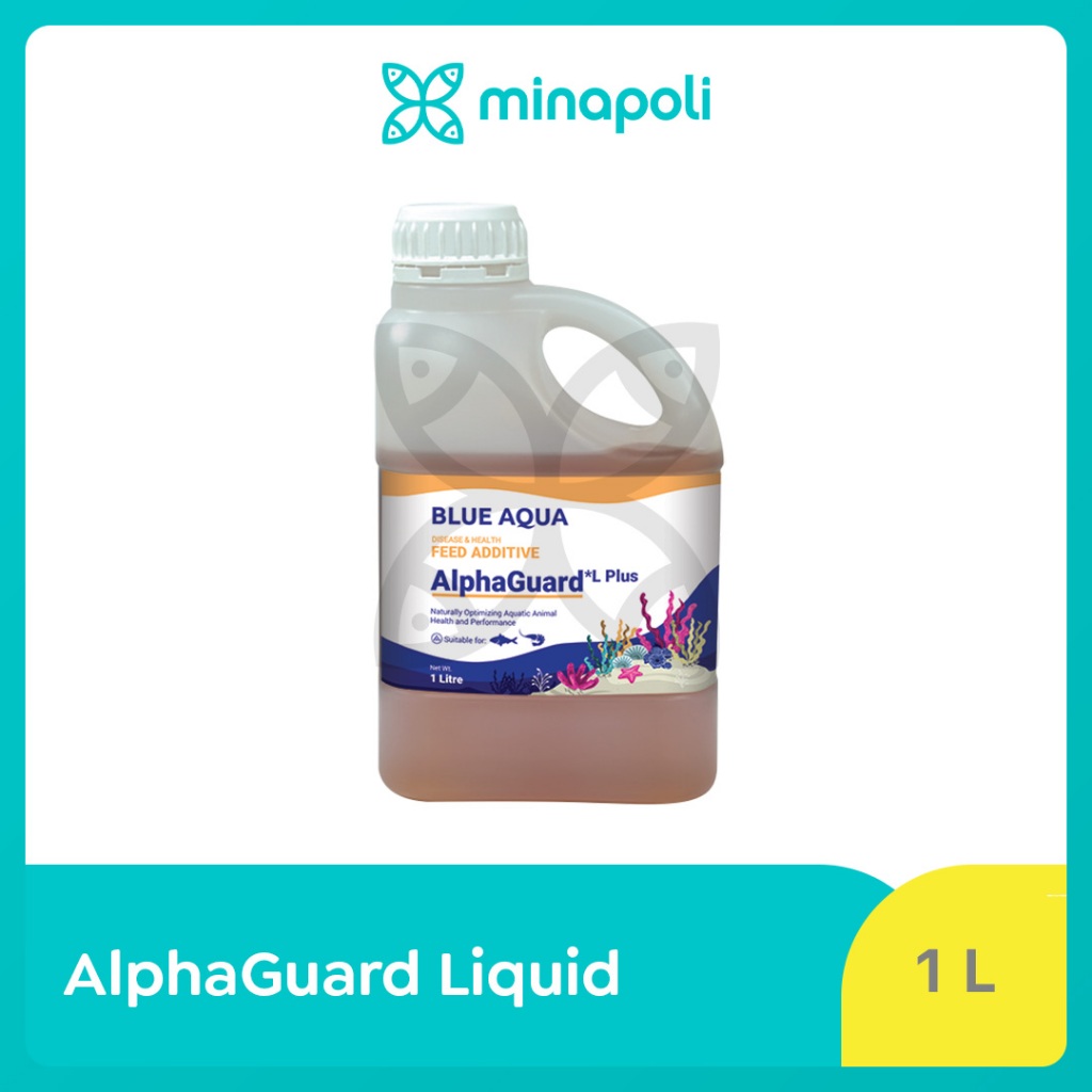 Jual Feed Supplement Udang dan Ikan Alphaguard Liquid Kemasan 1 Liter ...