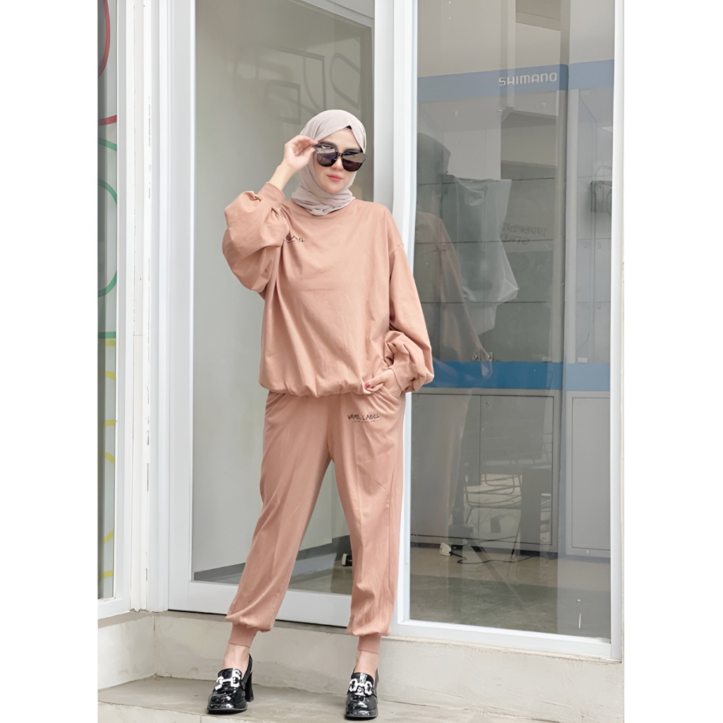 Jual VAMEL- BAJU SETELAN WANITA LENGAN PANJANG PREMIUM / ATASAN PAKAIAN ...