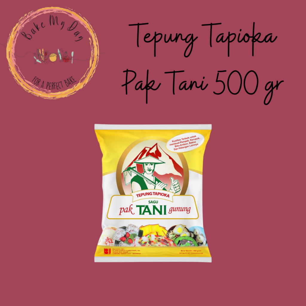 Jual Tepung Tapioka Pak Tani 500 gr | Shopee Indonesia