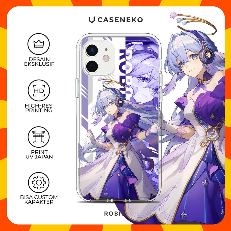 Jual Custom Case Robin Honkai Star Rail Casing HP 3 | Shopee Indonesia