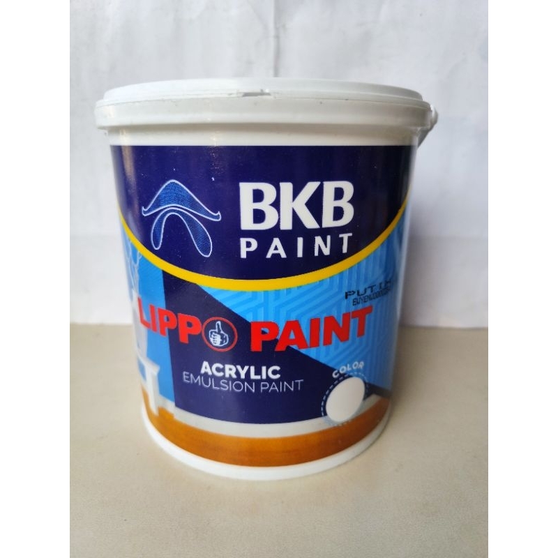 Jual Cat Tembok Lippo Paint 5Kg Putih | Shopee Indonesia