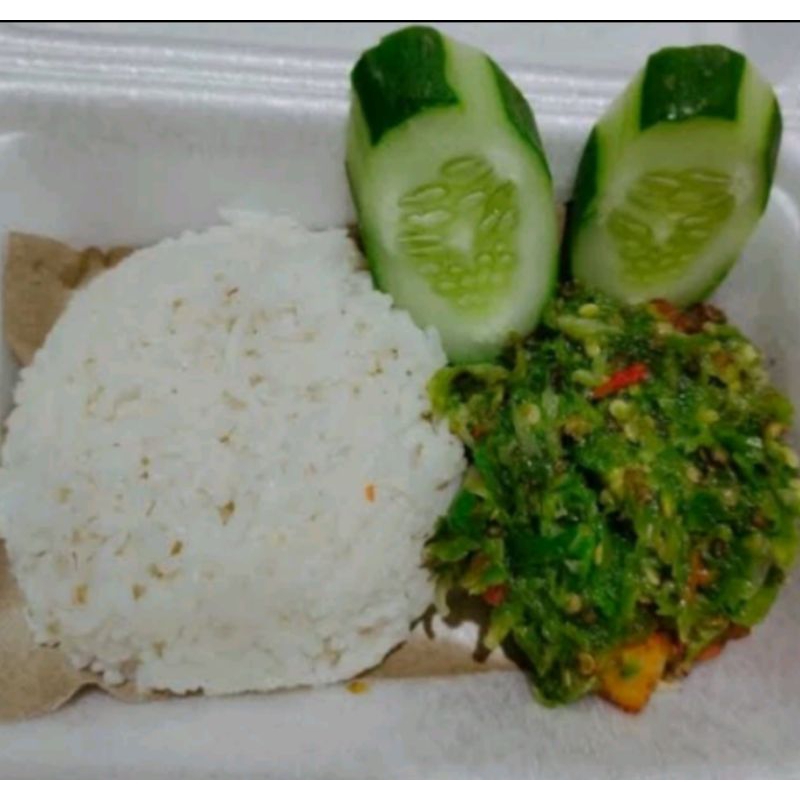 Jual Halal - Ayam Geprek Crispy Cabe Ijo + Nasi / Ayam Geprek Crispy ...