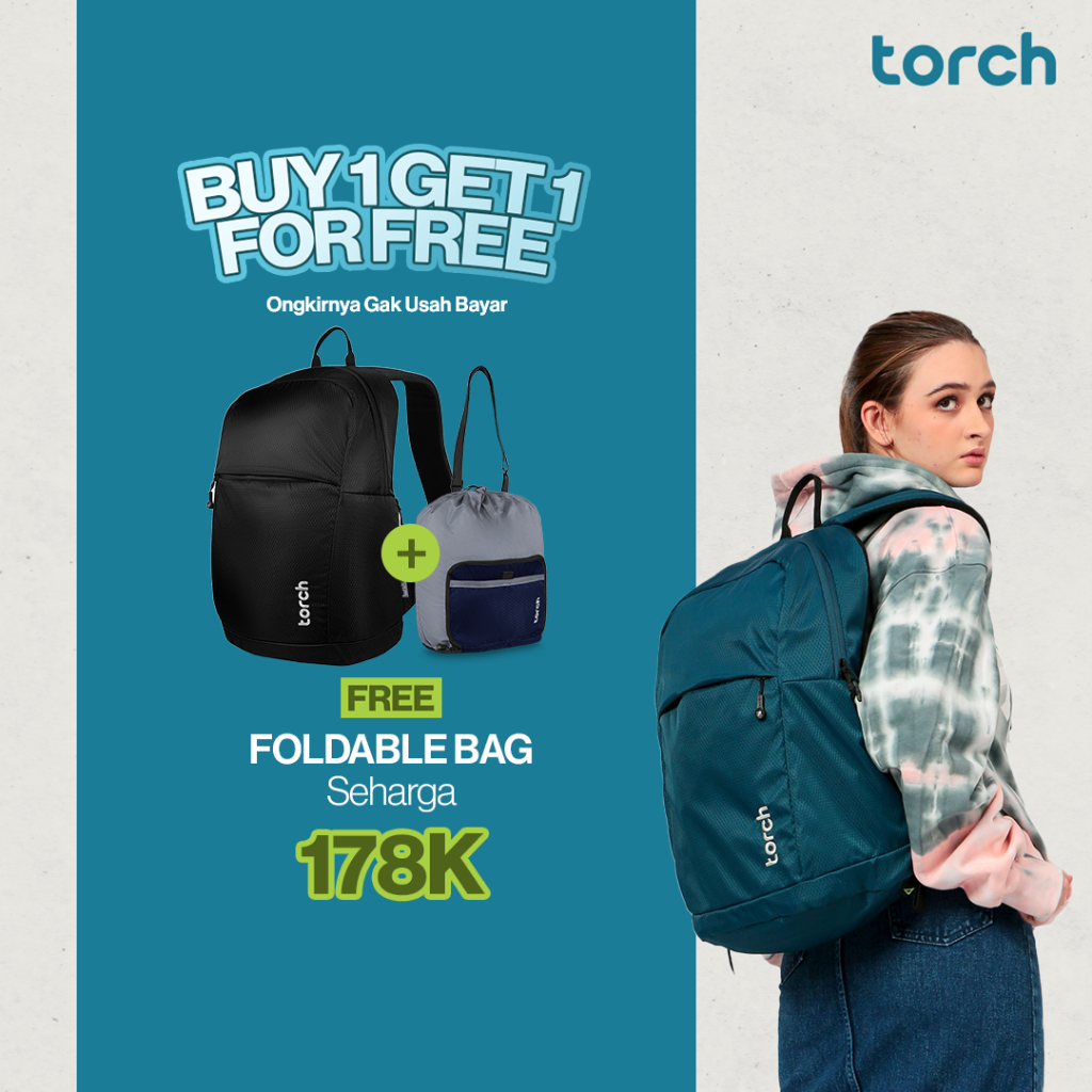 Jual TORCH Bani Backpack Daypack Casual Klasik Simpel Minimalis ...