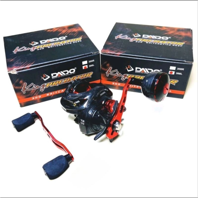 Jual REEL DAIDO BC KING PREDATOR SW 300 L | Shopee Indonesia