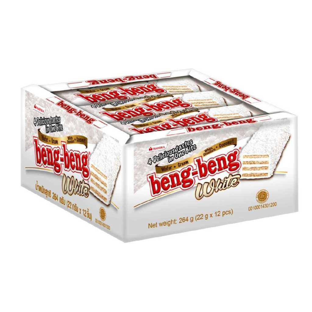 Jual [ WAFER BKK ] Beng Beng White Chocolate 22gr HALAL ( Import ...