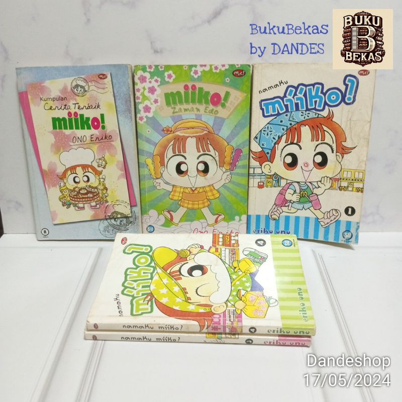 Jual Miiko Komik Edisi Spesial, Kumpulan Cerita Terbaik, Namaku Miiko ...