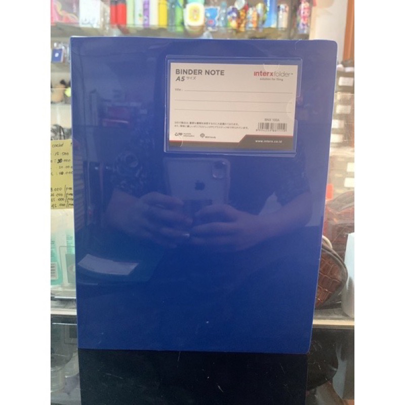 Jual Binder note A5 inter x SIKA / MAP BINDER A5 INTER X 20 lubang ...