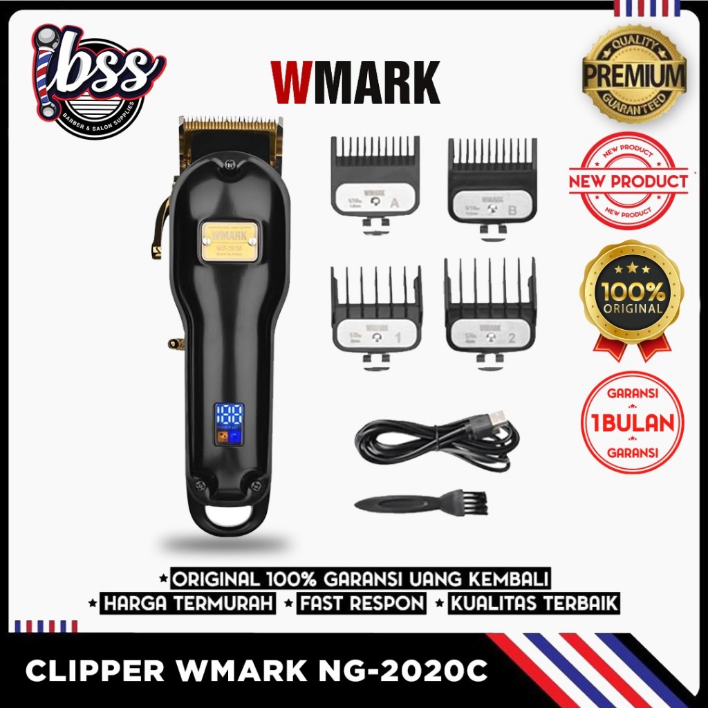 Jual WMARK 2020C Cordless Hair Clipper WMARK NG-2020C Alat Cukur Wmark 2020 C | Shopee Indonesia
