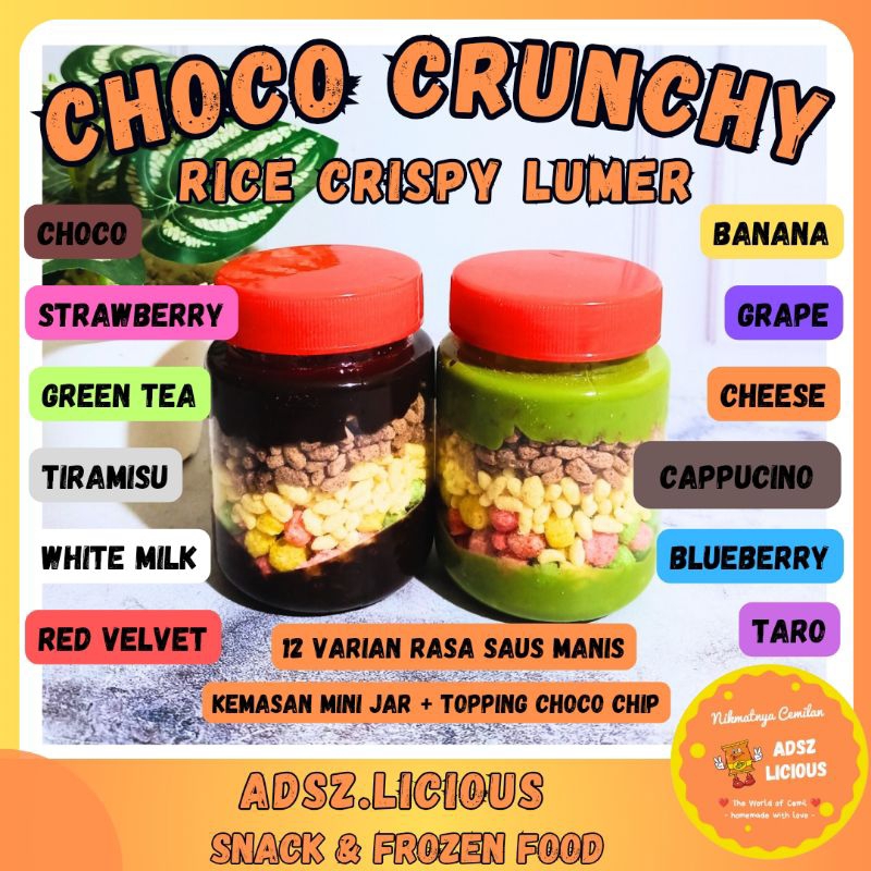 Jual CHOCO CRUNCHY RICE CRISPY LUMER JAR | RICE CRISPY LUMER JAR TOPLES ...