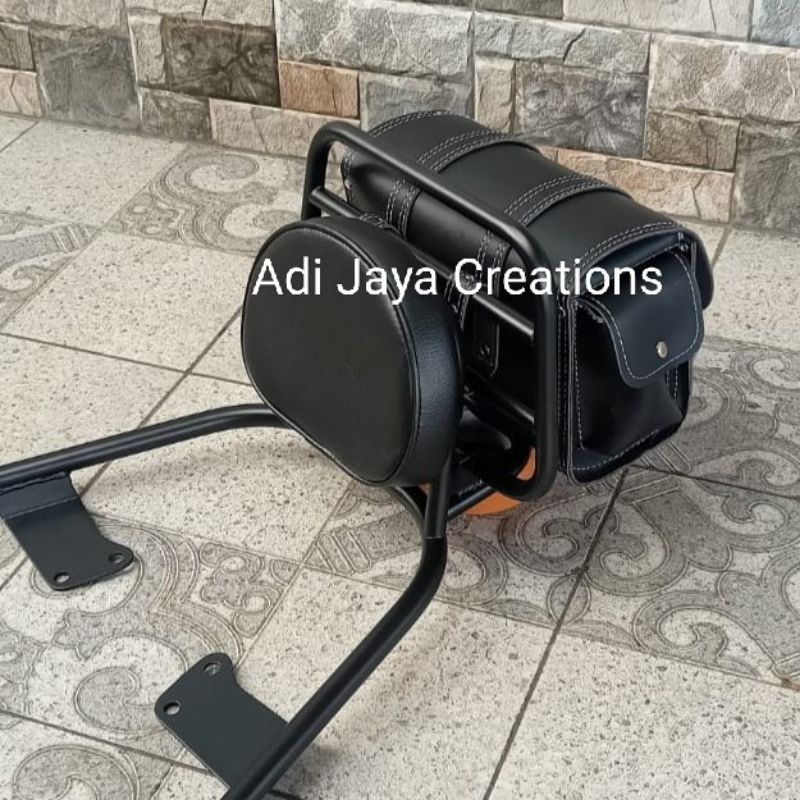Jual Back Rack Stylo 160 Behel Sandaran Rak Belakang | Shopee Indonesia