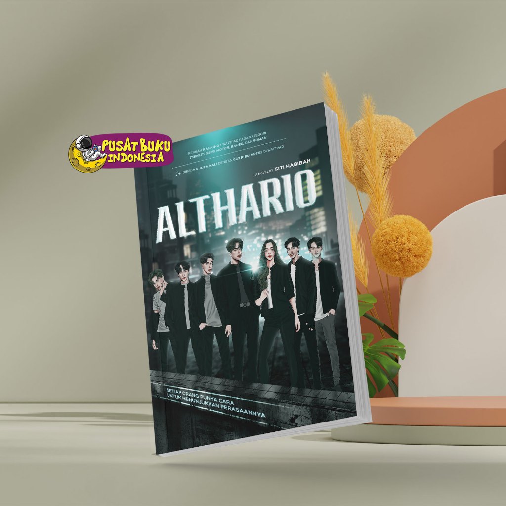 Jual Buku Bacaan Novel Remaja Althario Wattpad Terbaru Ori Original ...