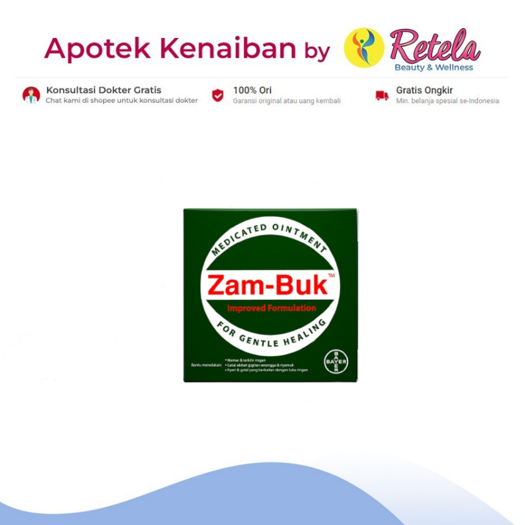 Jual ZAMBUK MEDICATED OINT 25GR | Shopee Indonesia