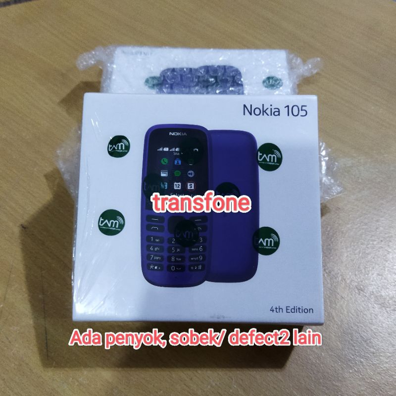 Jual Nokia 105 Edisi 2019 King tAm _ non tAm, Baru / Kondisi KHUSUS - BACA Deskripsi | Shopee ...