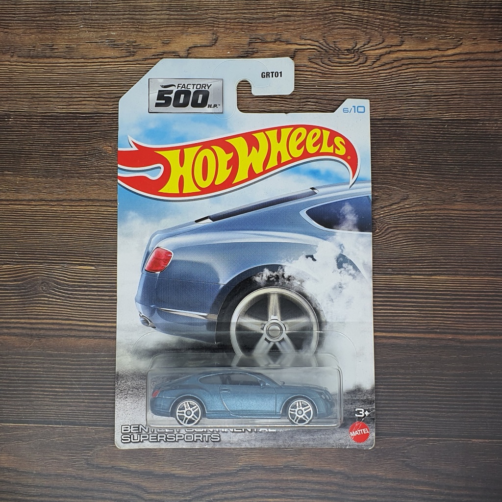 Jual Hot Wheels Factory 500 hp Series Bentley Continental Supersports 500hp 1 64 Miniatur Mobil ...