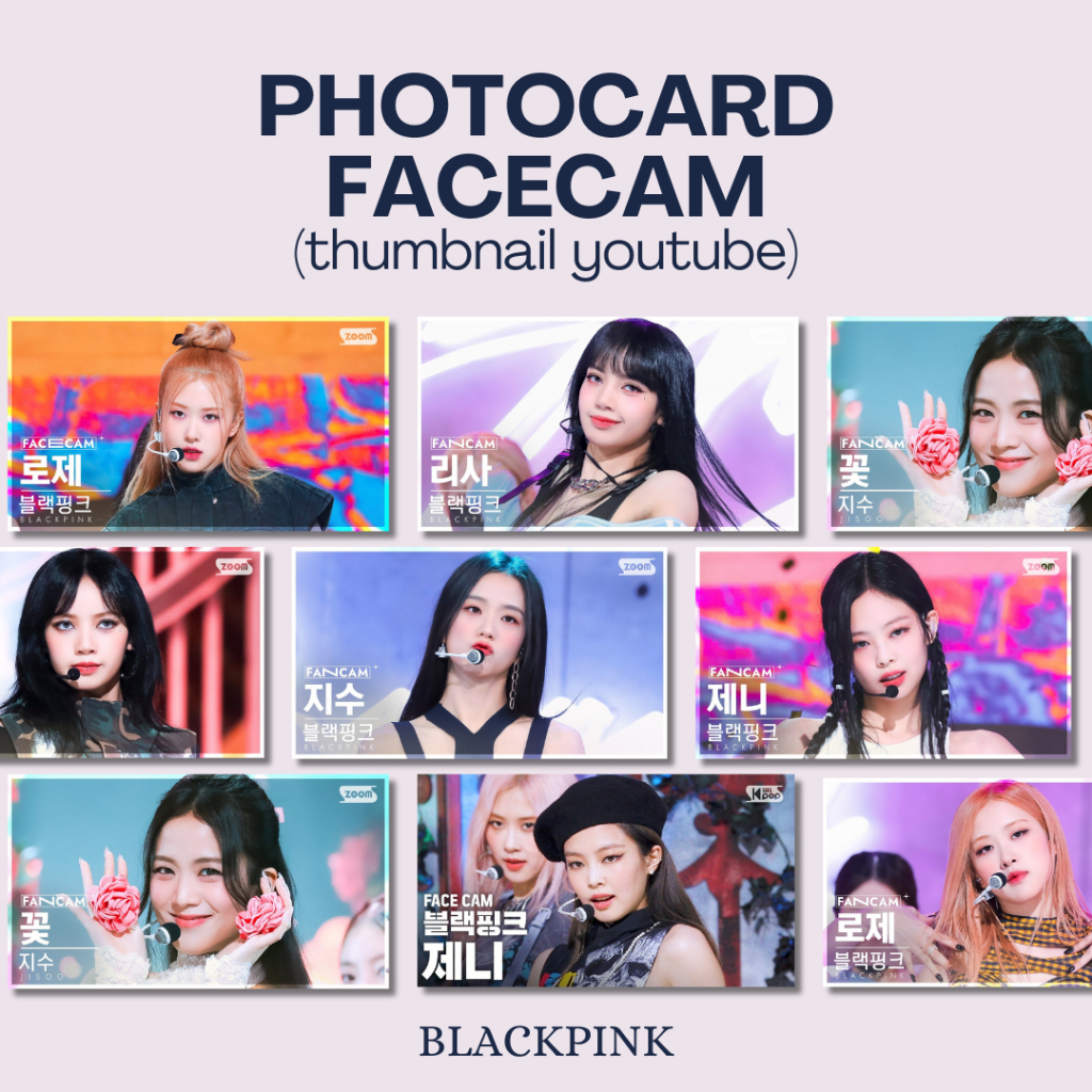 Jual [ISI 30pcs] PHOTOCARD FACECAM FANCAM Thumbnail Youtube KPOP Ala ...