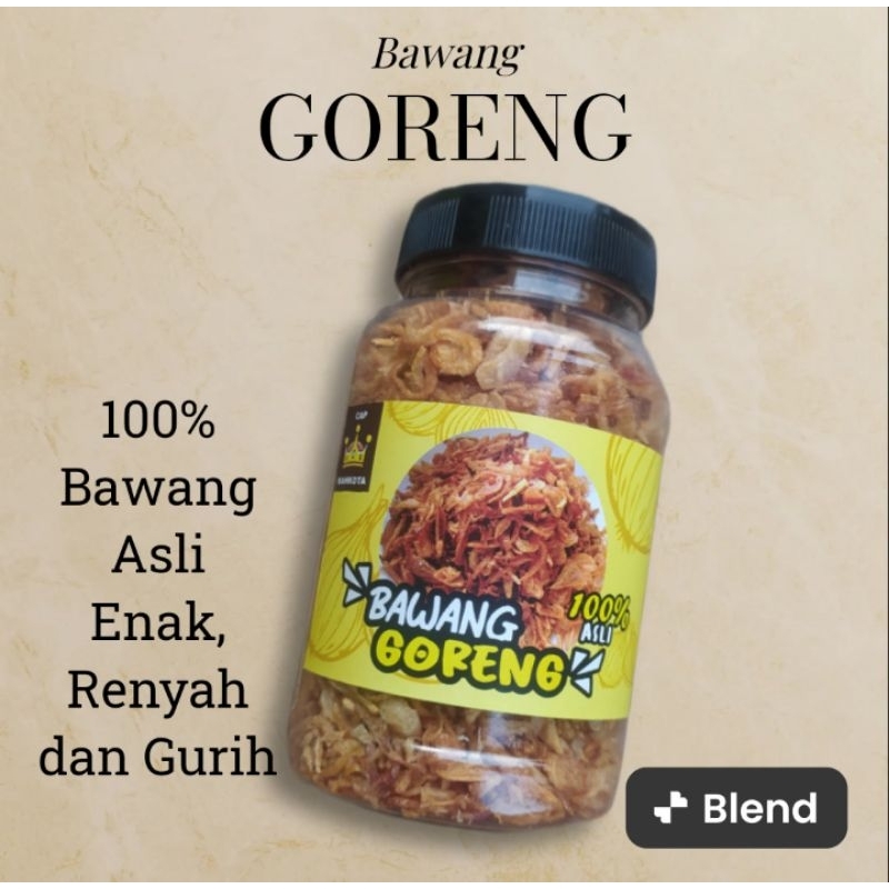 Jual Bawang Goreng Cap Mahkota 100% bawang asli, renyah, gurih dan ...