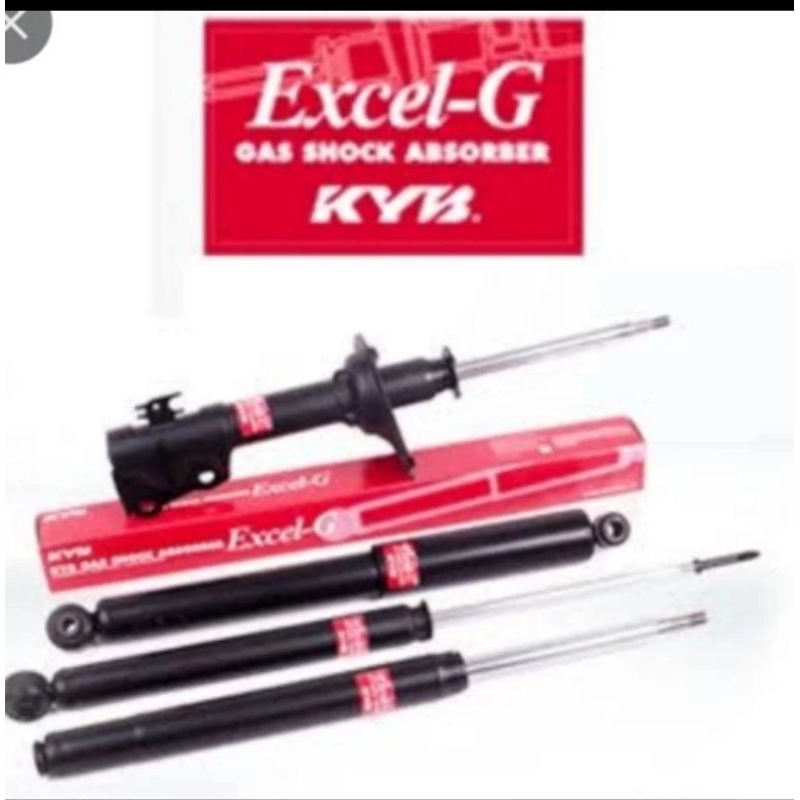Jual shockbreaker depan belakang Toyota vios old gen1 merek kayaba Excel G japan original ...