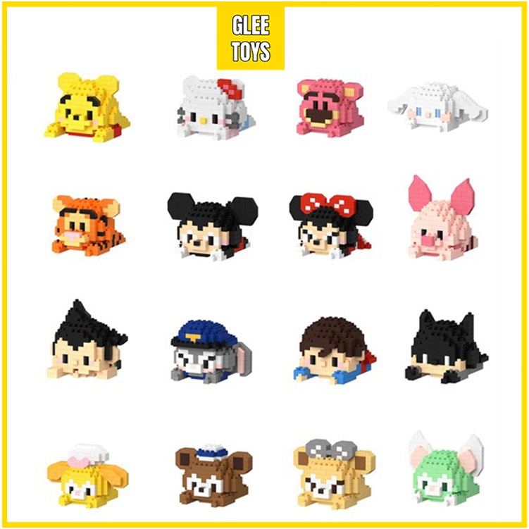 Jual GLee Nano Bricks Building Block Balok Susun DIY Toys Mini Block ...