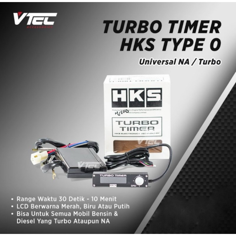 Jual Turbo Timer HKS Type 0 Universal Turbo NA | Shopee Indonesia
