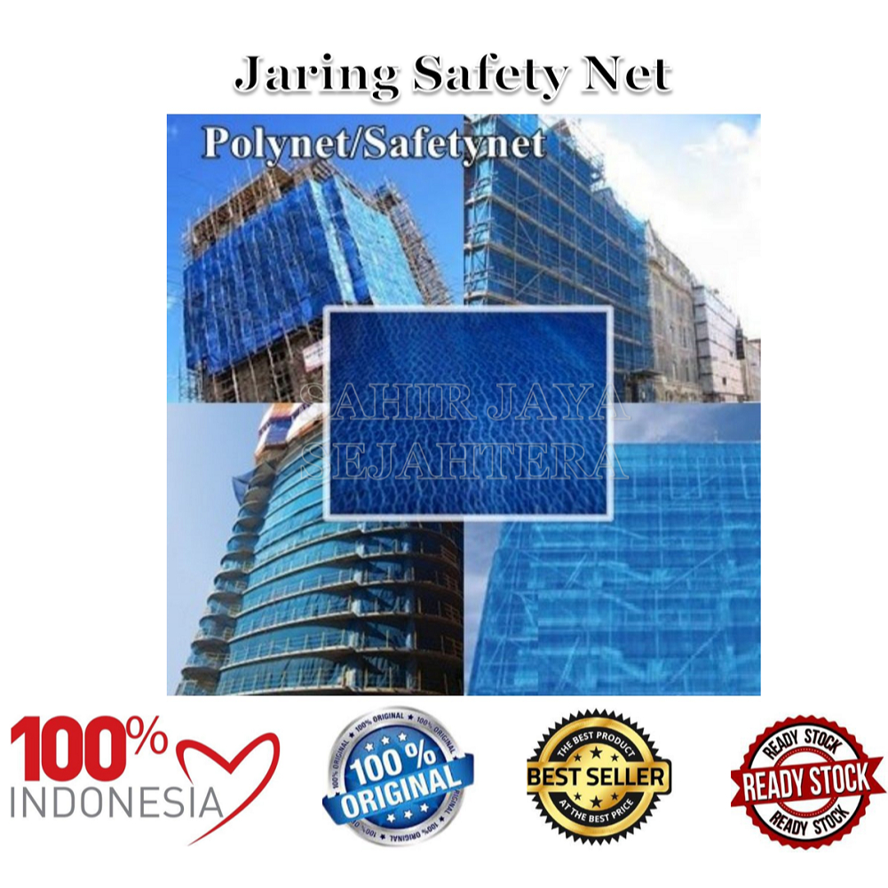Jual Jaring Safety Net Proyek Jaring Pengaman Polynet Proyek Polinet ...