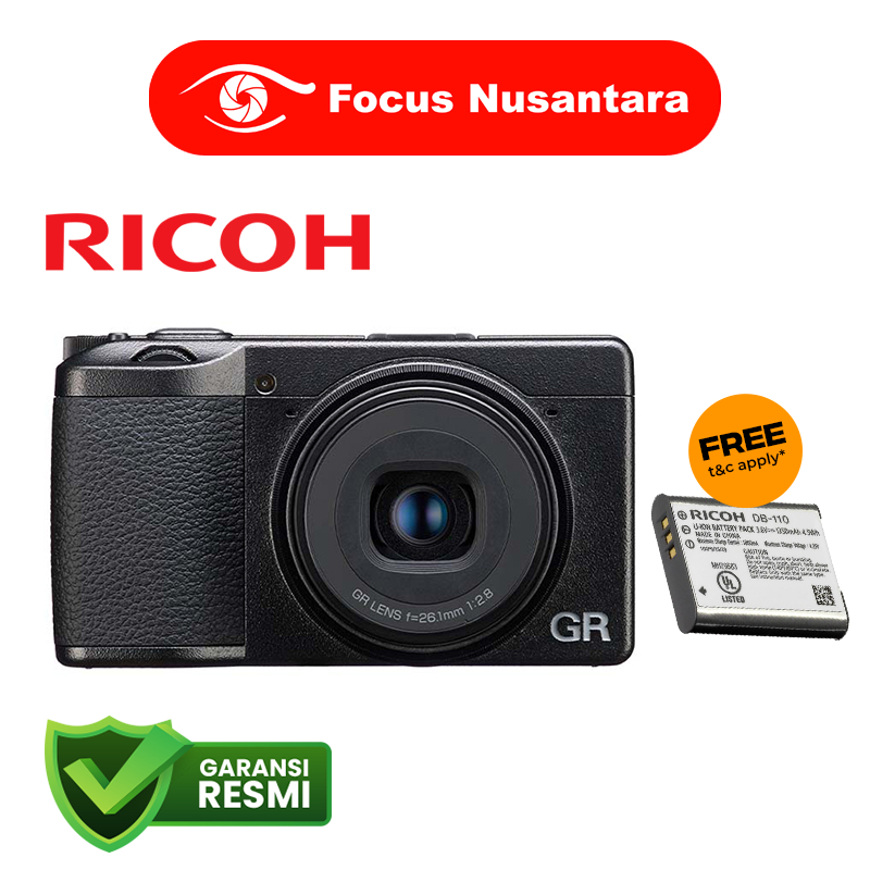 Jual RICOH GR III X HDF Digital Camera Ricoh GRIIIx HDF Kamera Pocket ...