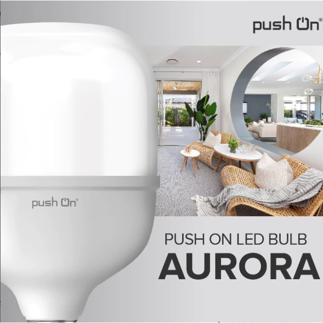 Jual Lampu LED 50 Watt Push On Aurora Bohlam E27 Jumbo Tabung 50W ...
