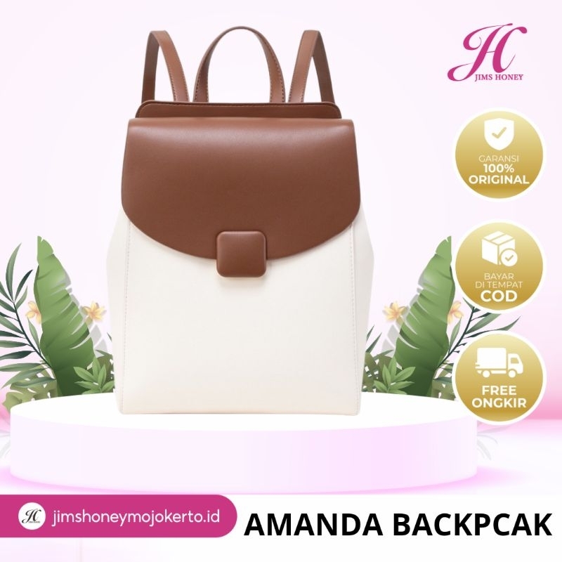 Jual JIMS HONEY AMANDA BACKPACK Tas Ransel Besar Wanita Tas Punggung ...
