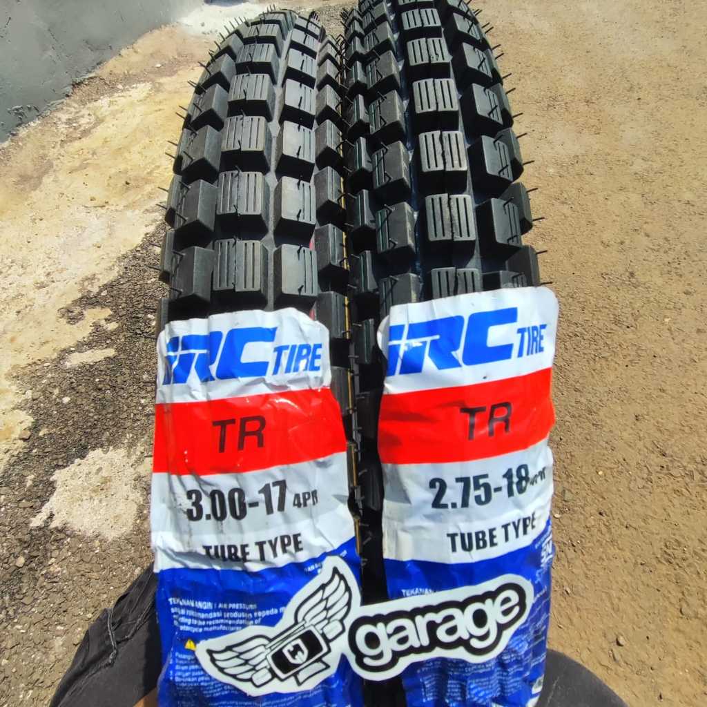 Jual Ban luar IRC HONDA WIN 1SET Depan 18 275 belakang 17 300 Trail IRC ...