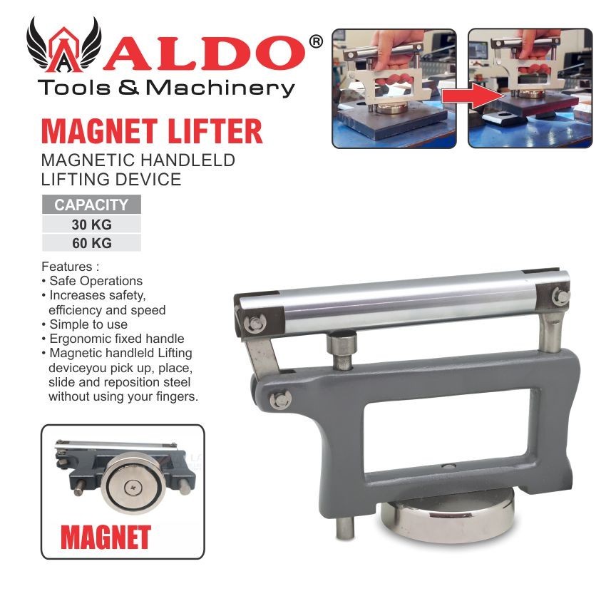 Jual MAGNET LIFTER / MAGNETIC HANDLELD LIFTING DEVICE / HAND LIFTER ...