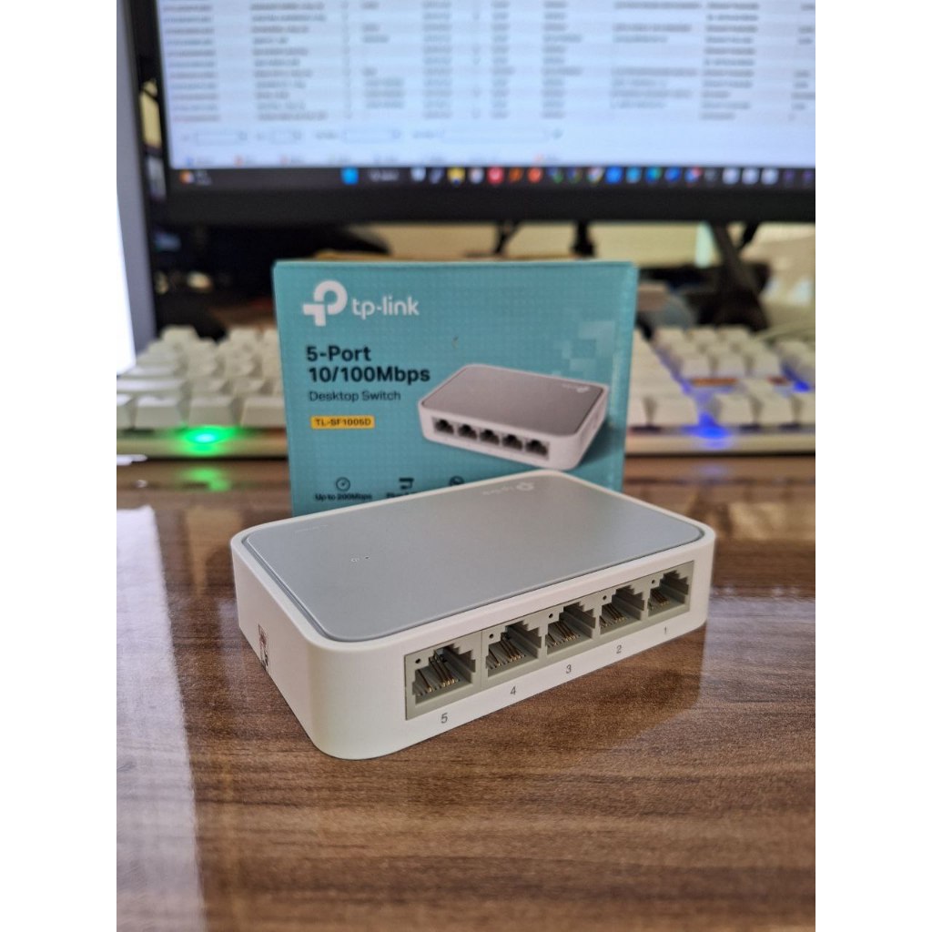 Jual Switch Hub 5 Port TP-LINK TL-SF1005D | Shopee Indonesia