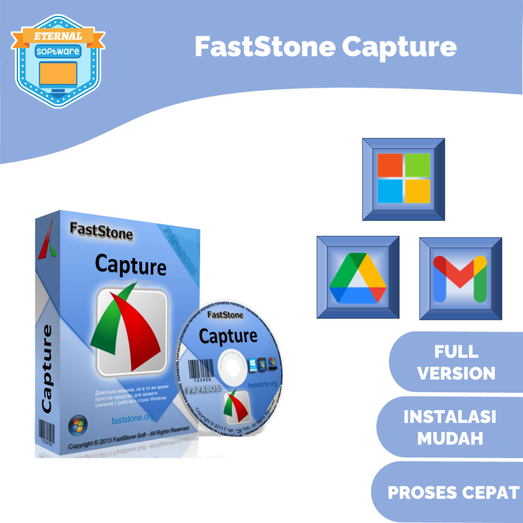 Jual FastStone Capture Aplikasi Rekam Layar Dan Video Recorder Full Lisensi Original Lifetime ...