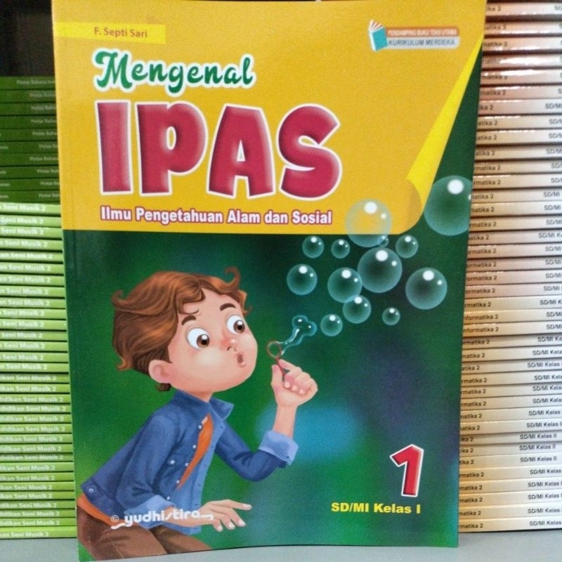 Jual IPAS kelas 1 SD penerbit Yudistira kurikulum merdeka | Shopee ...