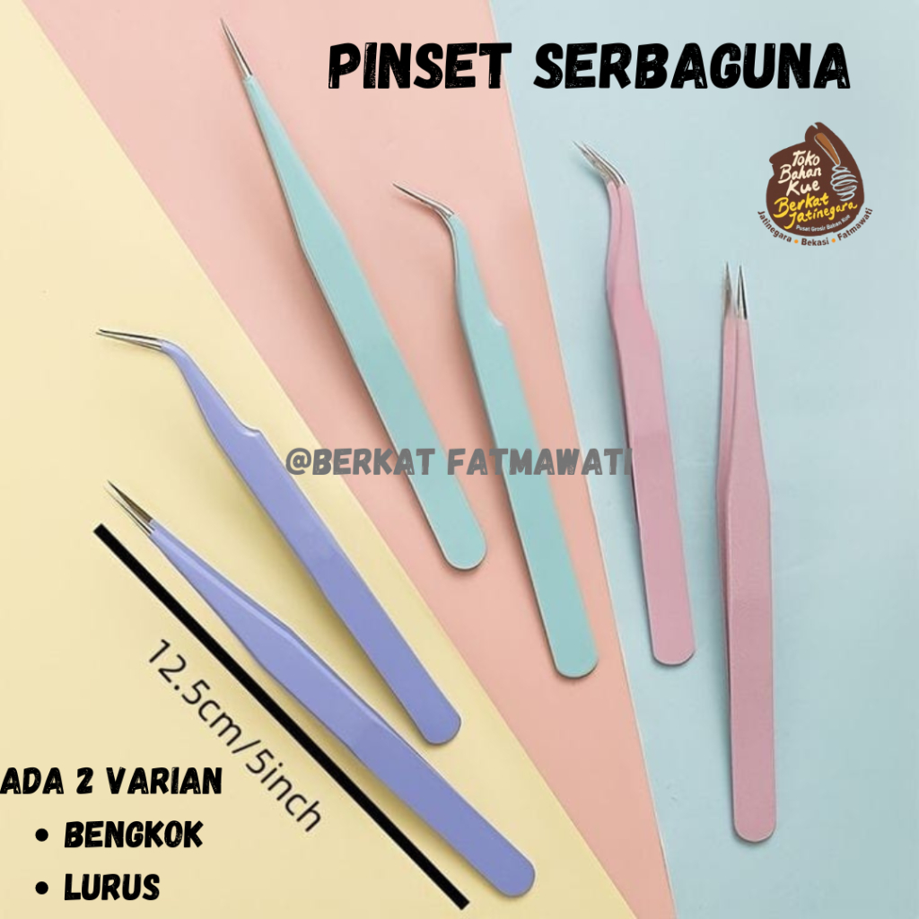 Jual PINSET SERBAGUNA / ALAT PENJEPIT HIASAN KUE / PINSET | Shopee ...