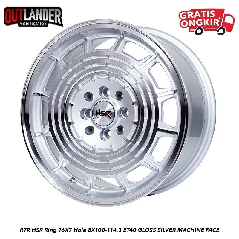 Jual Velg mobil ring 16 untuk avanza xenia livina vios baleno rio freed ignis hsr rtr r16 baut 4 ...