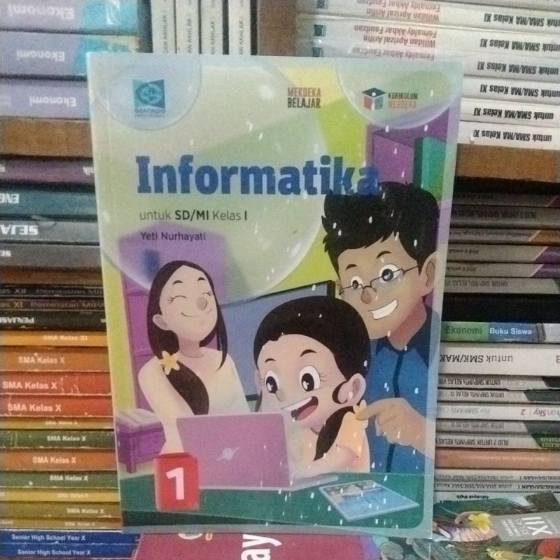 Jual BUKU INFORMATIKA KELAS 1 SD | Shopee Indonesia