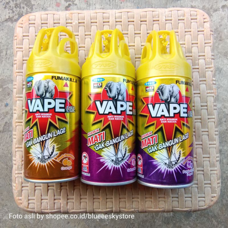 Jual FUMAKILLA VAPE Obat Anti Nyamuk dan Kecoa Semprot/Spray - Isi 240 ...
