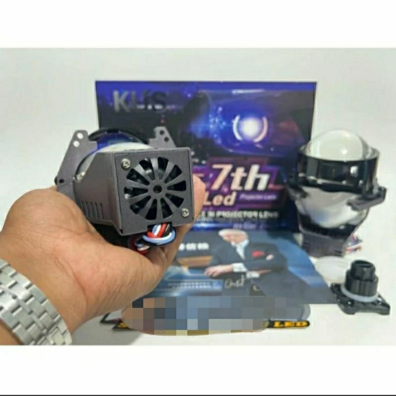 Jual BILED KUS 7 TH Bi Led Projector Lens 3 inch blue lens Projector ...